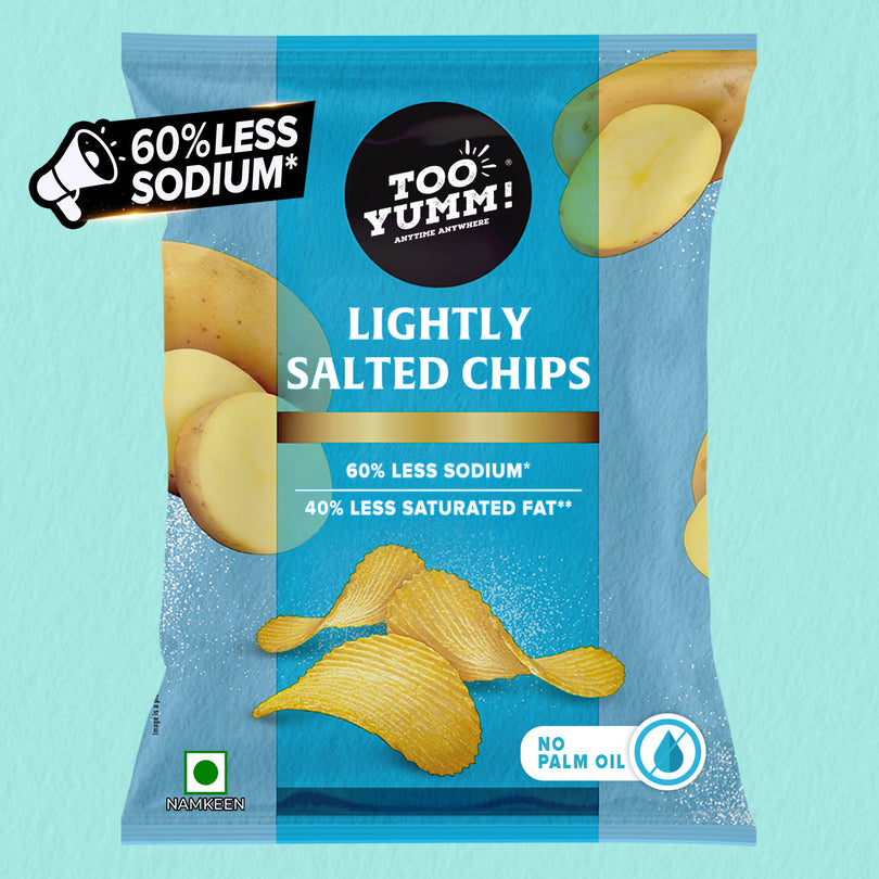 Lightly Salted Gourmet Chips – Too Yumm