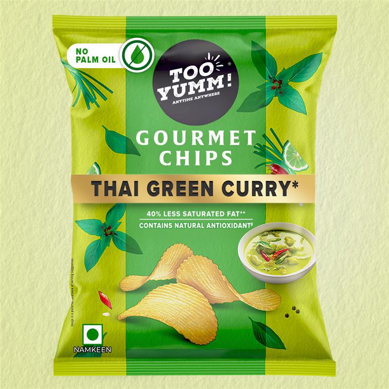 Thai Green Curry Gourmet Chips – Too Yumm